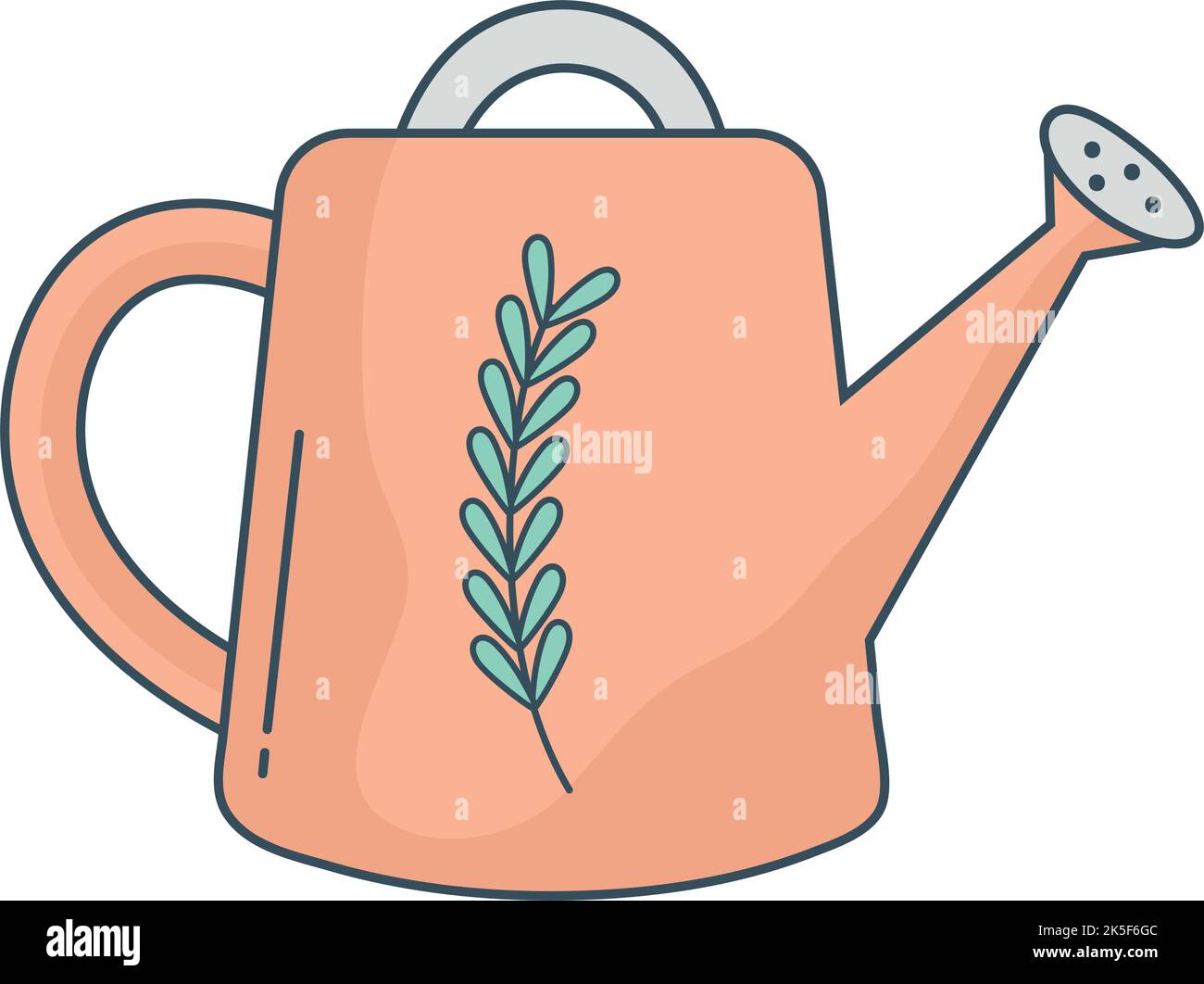 garden water can Stock Vector Image & Art - Alamy