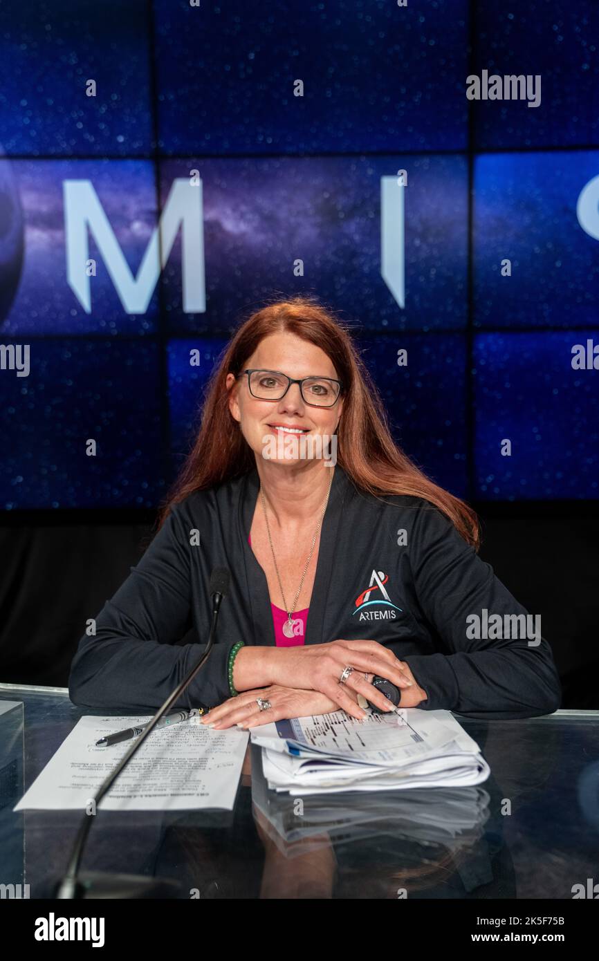 Charlie Blackwell-Thompson, Artemis I launch director, participates in ...