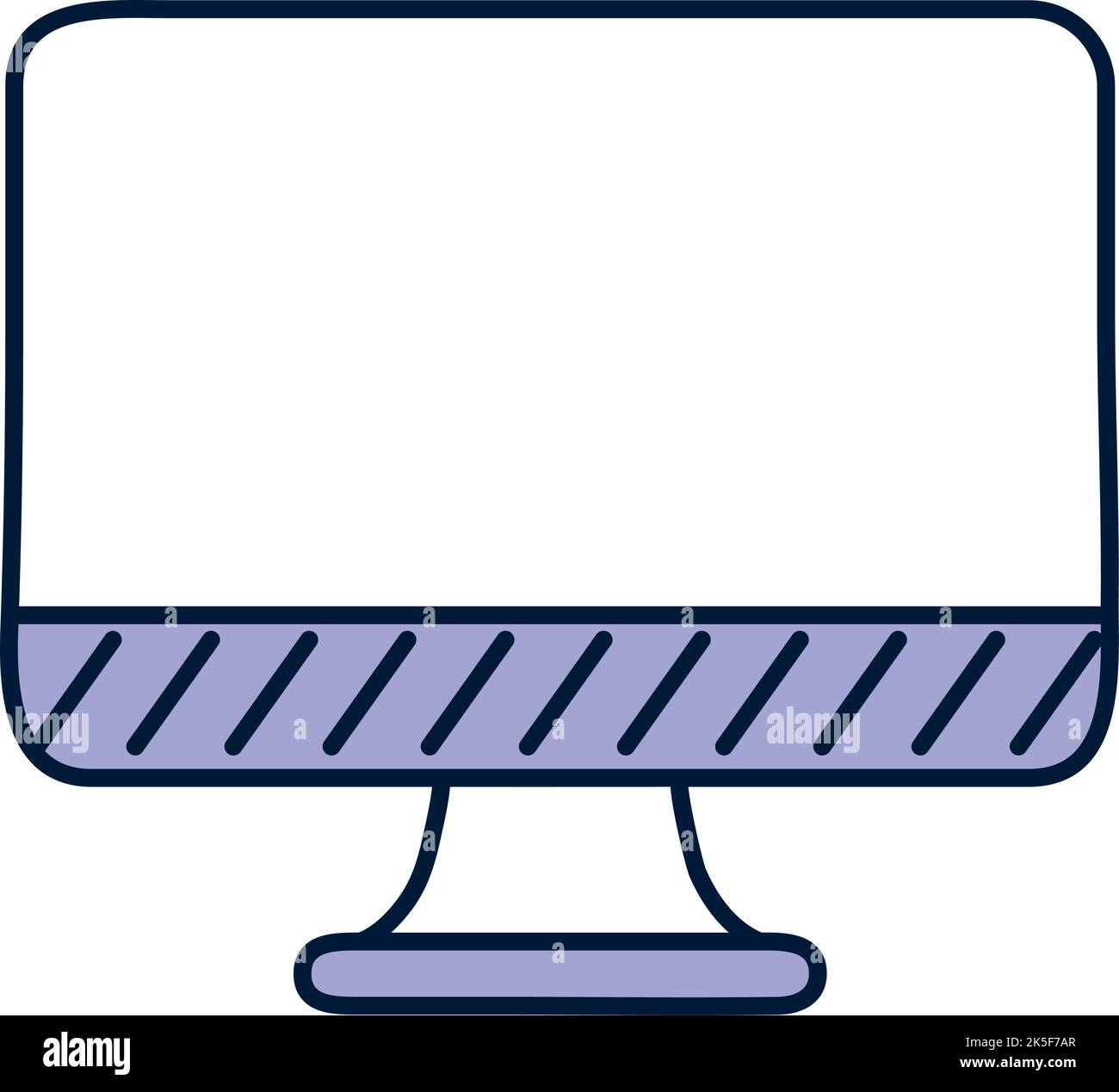 purple pc monitor Stock Vector Image & Art - Alamy