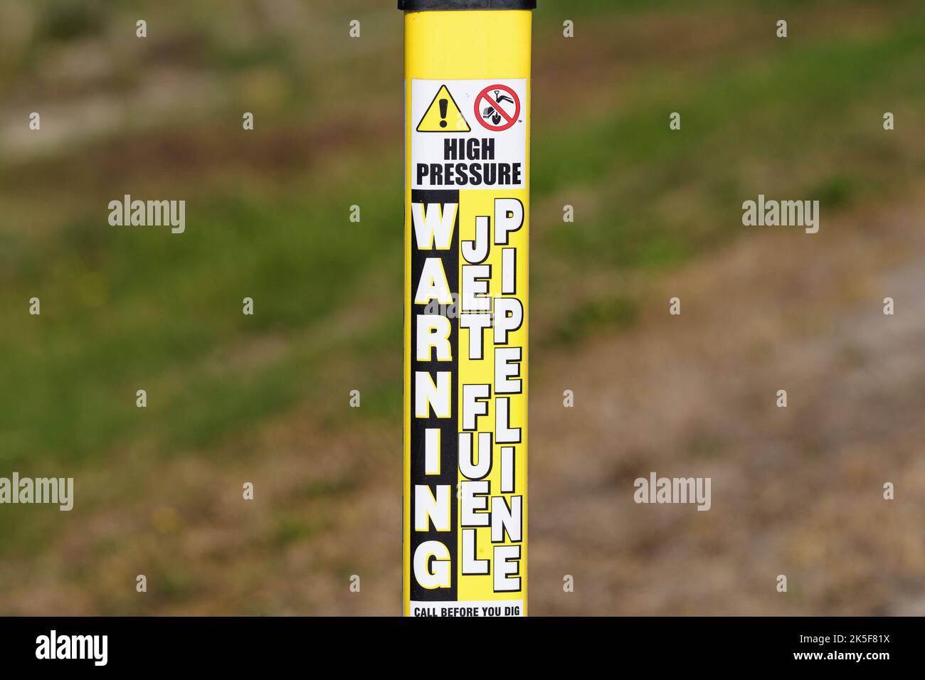 Richmond, British Columbia, Canada. 6th Oct, 2022. A warning sign for a ...