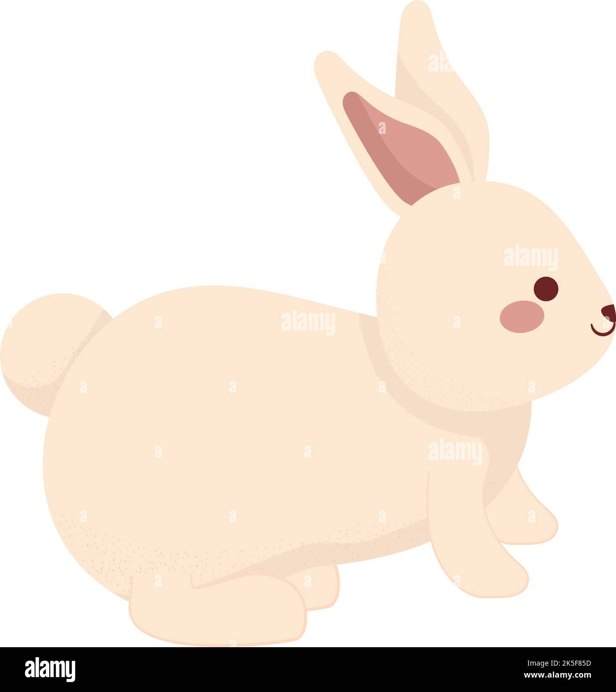 cute bunny illustration Stock Vector Image & Art - Alamy