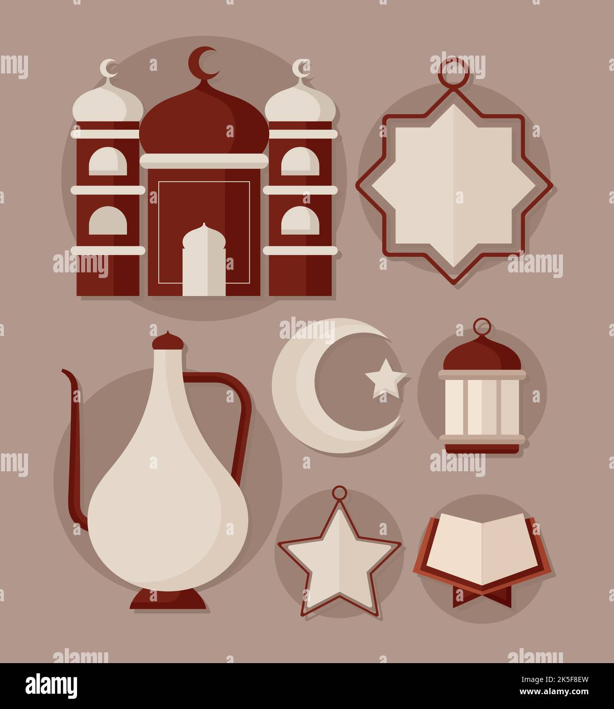 muslim culture items Stock Vector Image & Art - Alamy