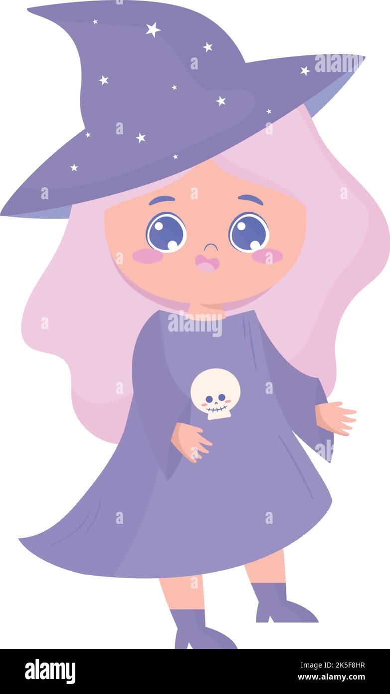 magic witch illustration Stock Vector Image & Art - Alamy