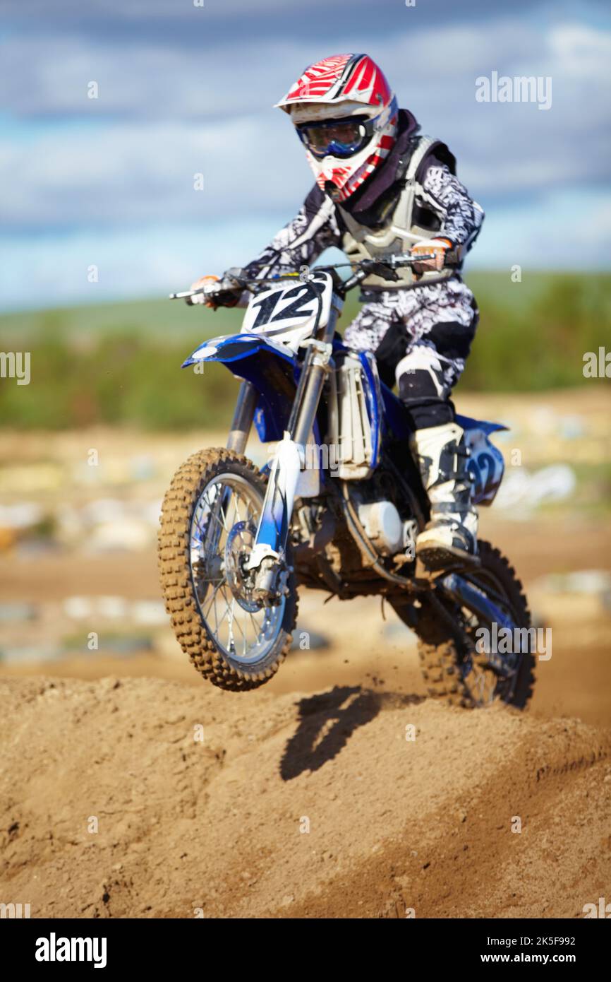 Motocross jump hi-res stock photography and images - Alamy
