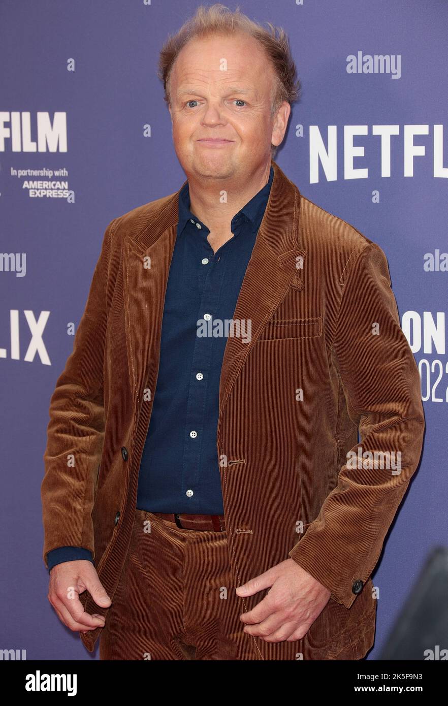 Oct 07, 2022 - London, England, UK - Toby Jones attending 66th BFI ...