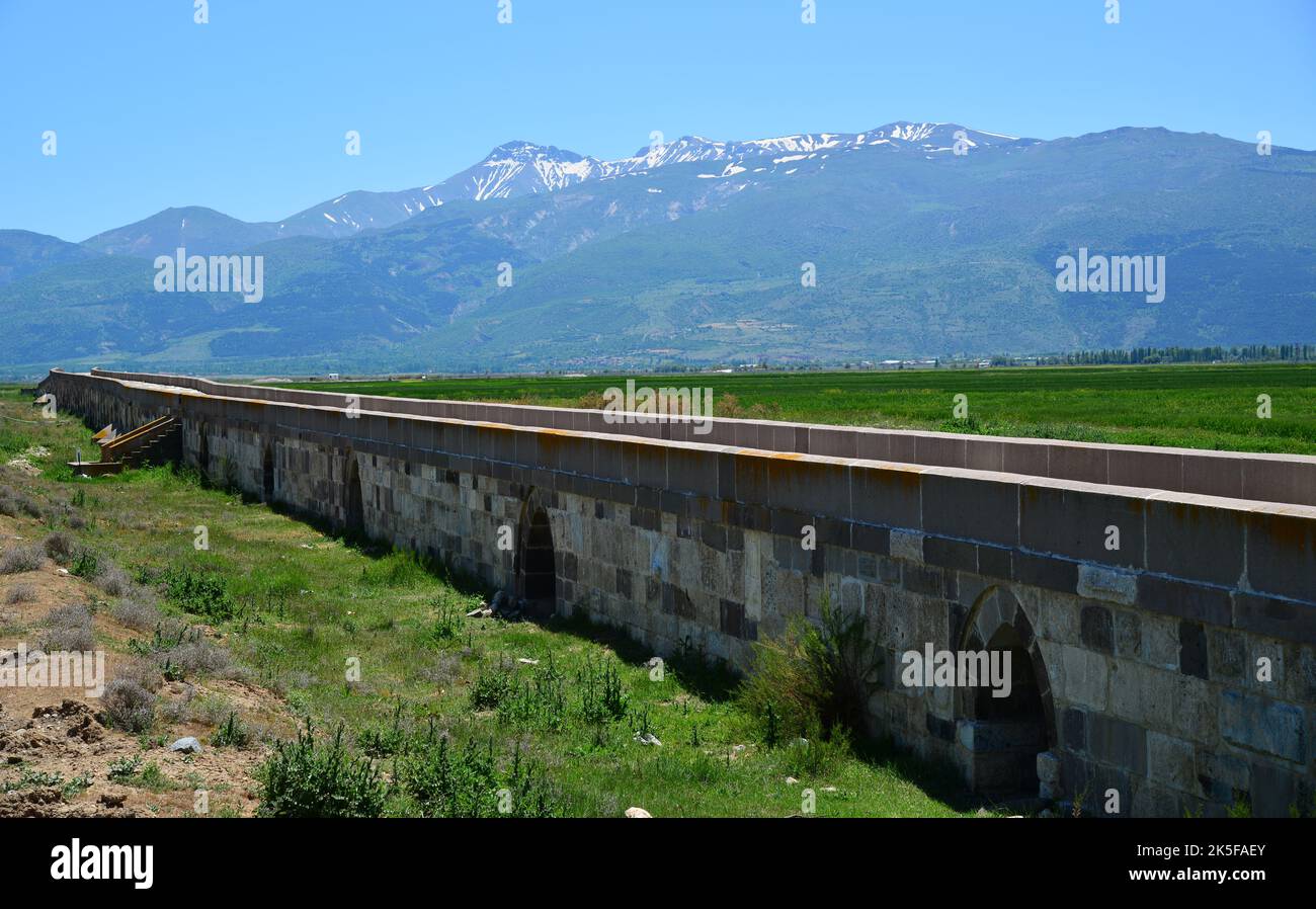 Kirkgoz Bridge, located in Bolvadin, Turkey, was built during the ...
