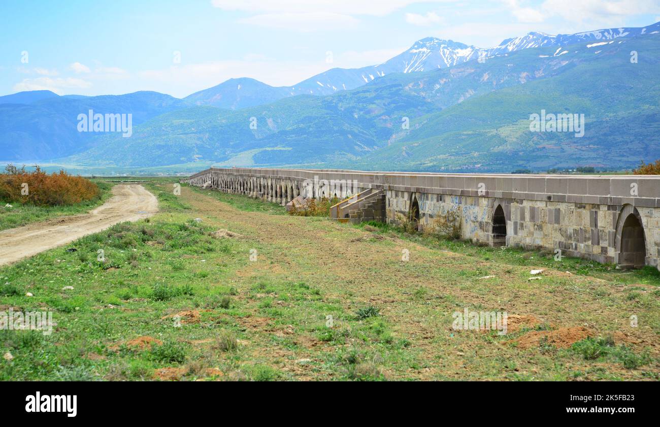 Kirkgoz Bridge, located in Bolvadin, Turkey, was built during the ...