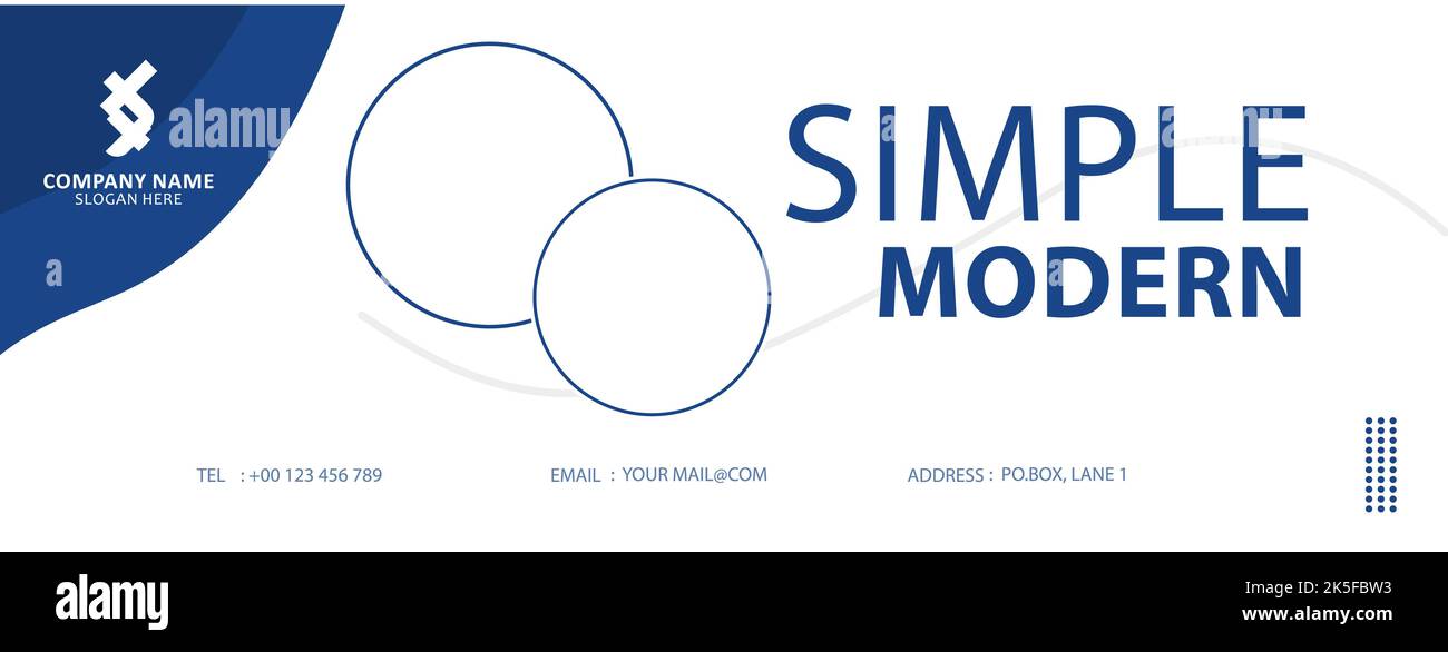 Stylish Digital Technology, Blue Color Theme Business Web Banner ...