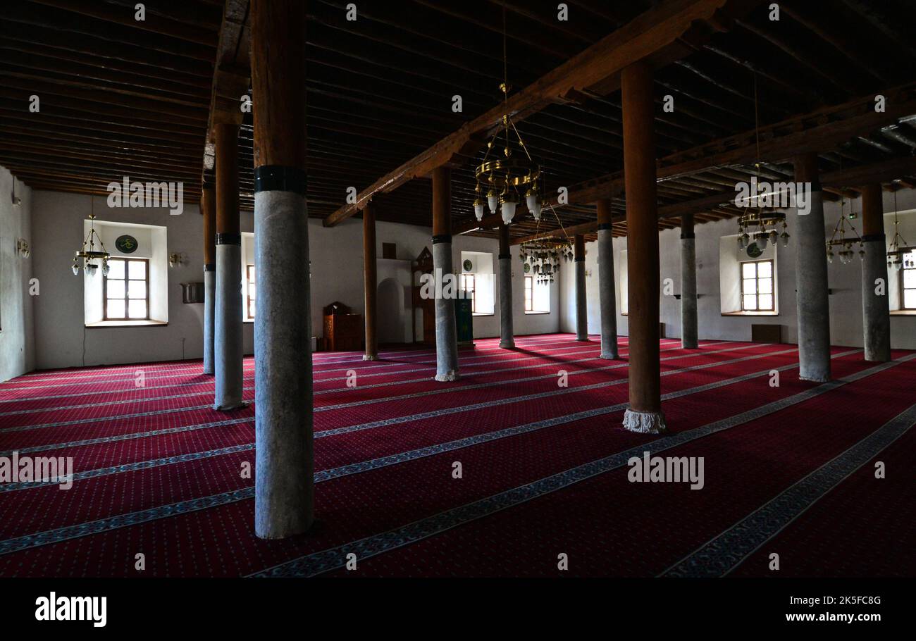 Ulu Mosque, located in Suhut, Turkey, was built during the Seljuk ...