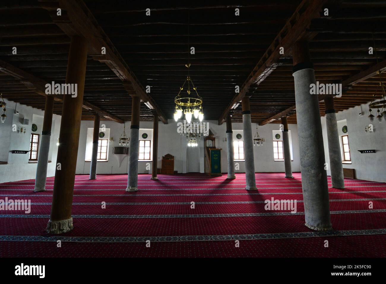 Ulu Mosque, located in Suhut, Turkey, was built during the Seljuk ...