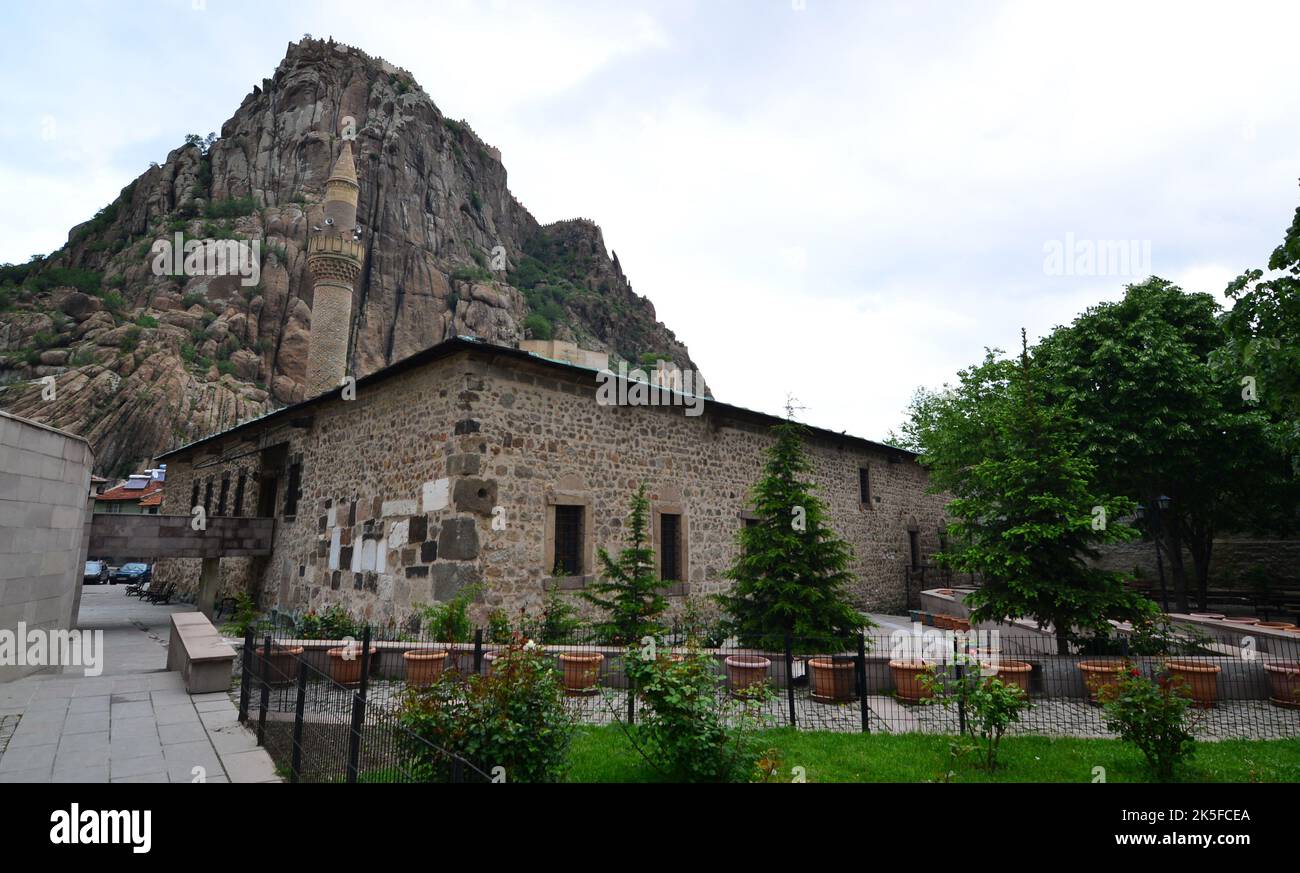 Ulu Mosque, located in Afyonkarahisar, Turkey, was built during the ...