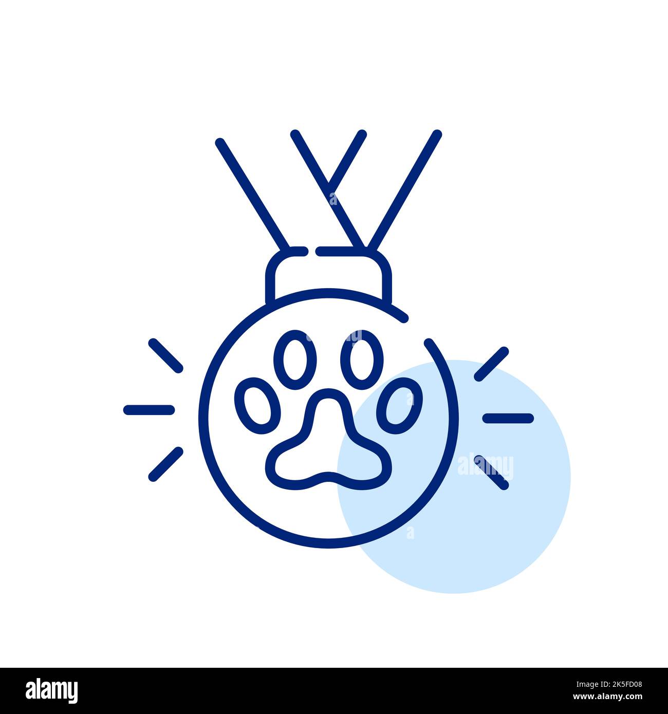 Dog honor medal Cut Out Stock Images & Pictures - Alamy