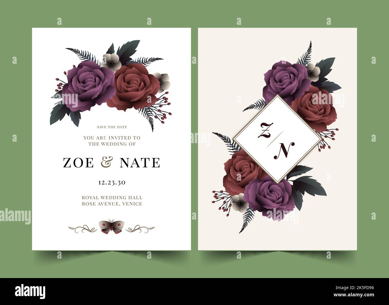 Gothic Wedding Invitations