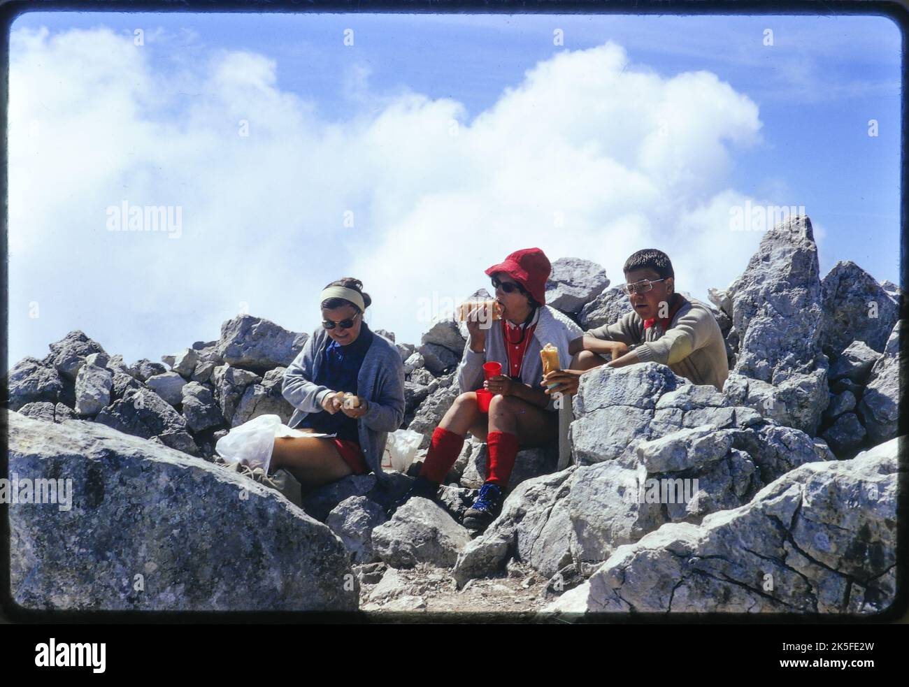 Mountain climbing, La Tournette, Haute-Savoie, France Stock Photo - Alamy