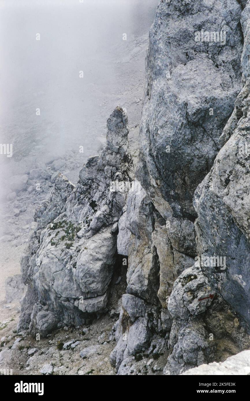 Mountain climbing, La Tournette, Haute-Savoie, France Stock Photo - Alamy