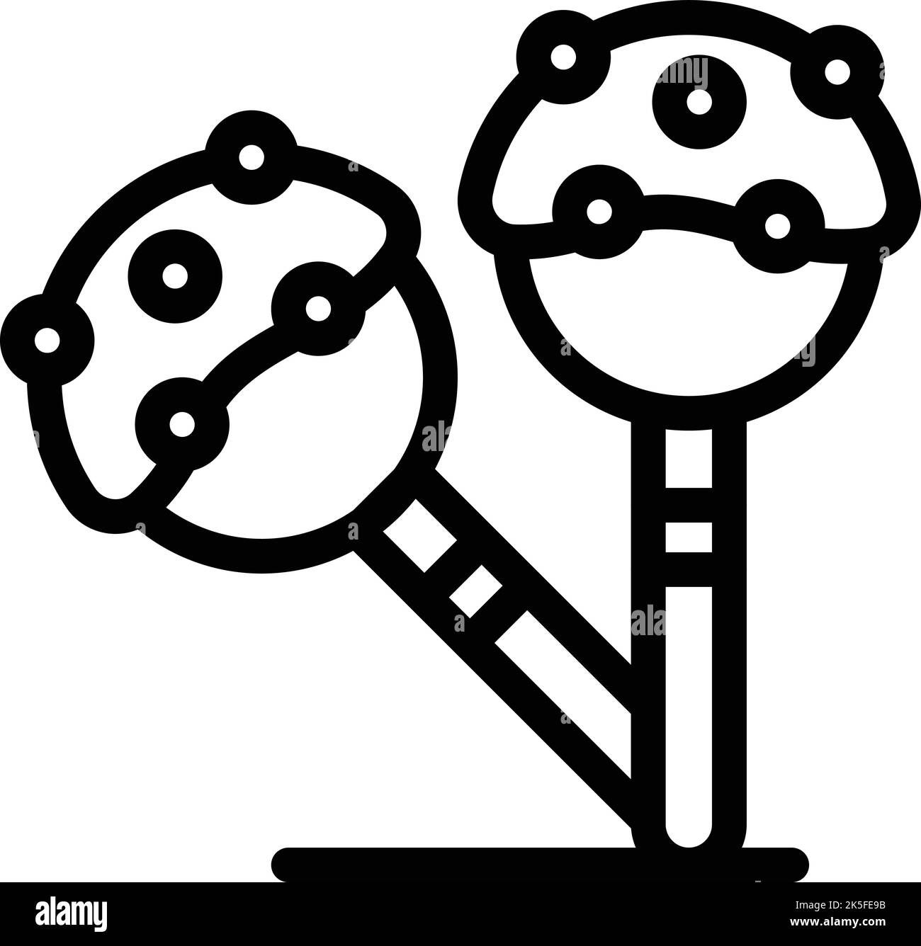 Cake pops icon outline vector. Candy pop. Art sugar Stock Vector Image ...
