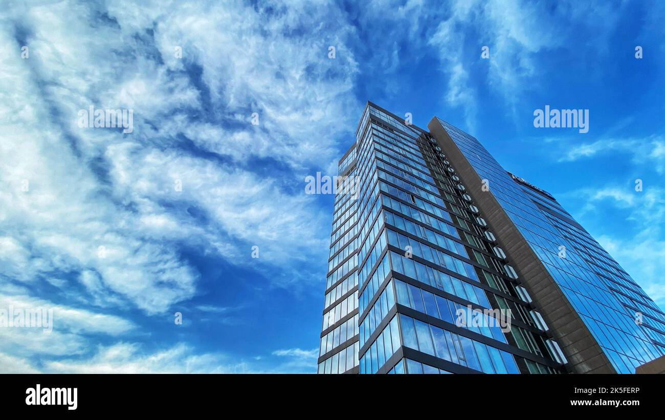 TBILISI, GEORGIA - Ауикгфкн 2, 2022: The Radisson Blue Iveria Hotel is ...