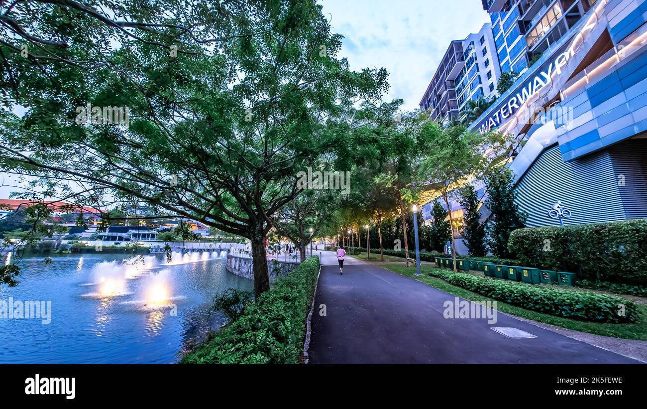 Waterway Point is a suburban shopping mall located in the town centre ...