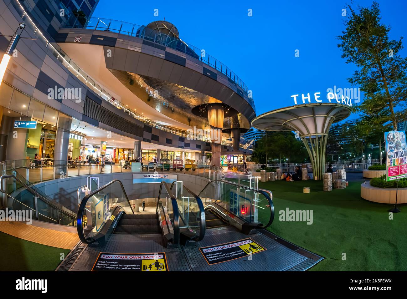 Waterway Point is a suburban shopping mall located in the town centre ...