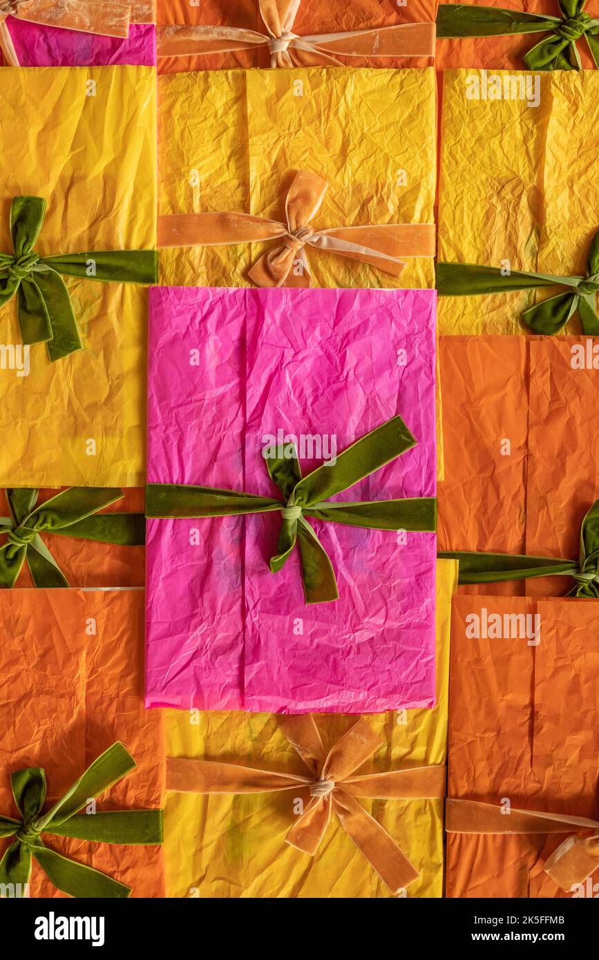 Colored envelopes hi-res stock photography and images - Alamy