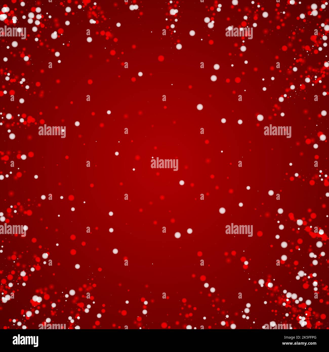 Falling snowflakes christmas background. Subtle flying snow flakes and ...