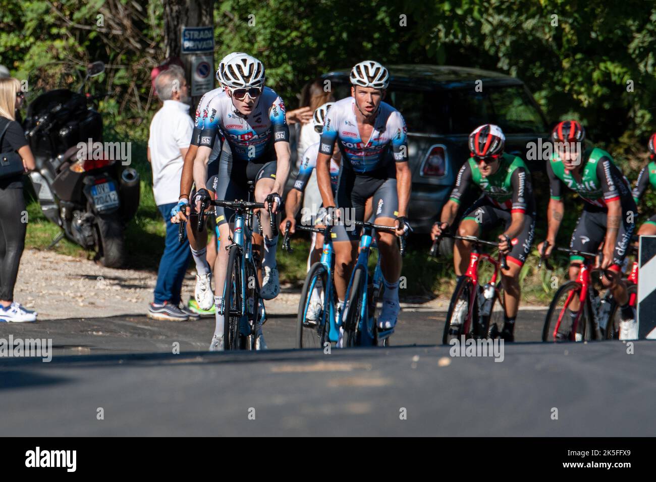 Team Colpack Ballan - Piccola Sanremo 2022 Stock Photo - Alamy