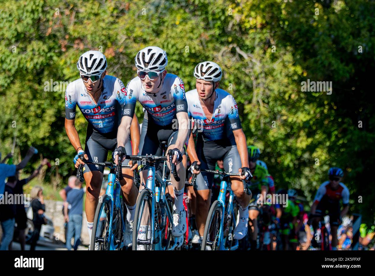 Team Colpack Ballan - Piccola Sanremo 2022 Stock Photo - Alamy