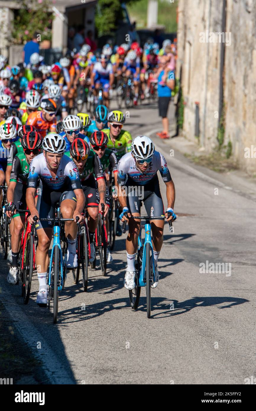 Team Colpack Ballan - Piccola Sanremo 2022 Stock Photo - Alamy