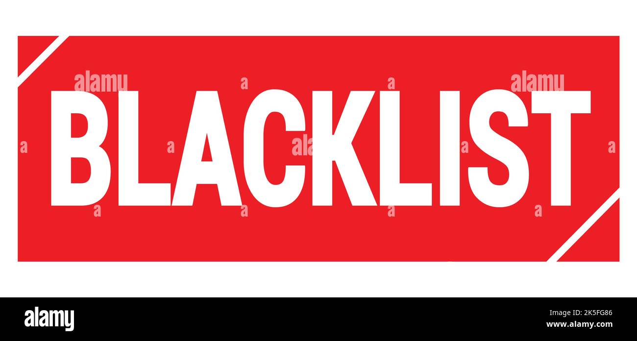 The blacklist Cut Out Stock Images & Pictures - Alamy