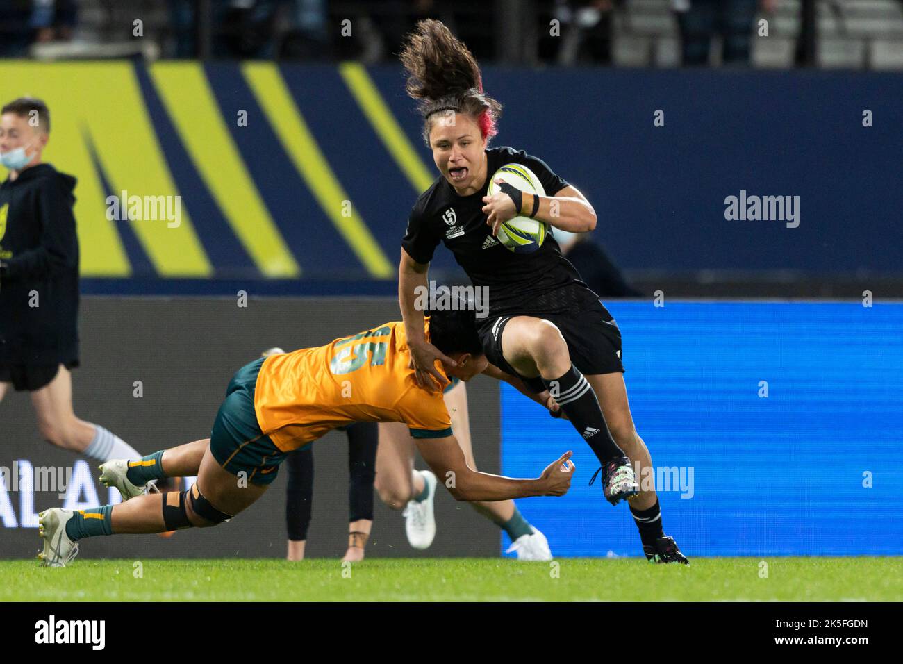 New Zealand's Ruby Tui during the Women's Rugby World Cup 2021 match at ...