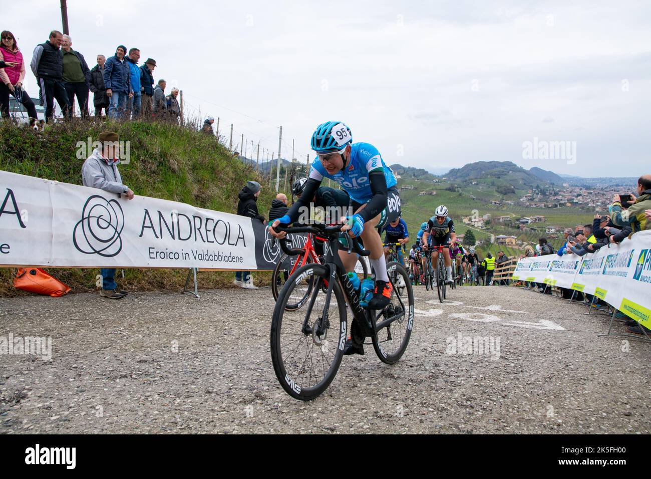 Andrea Montoli (Eolo Kometa U23) - Trofeo Piva 2022 Stock Photo - Alamy
