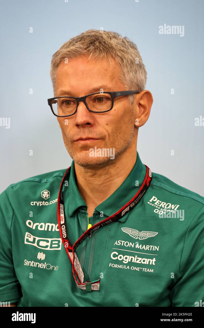 October 8, 2022, Rome, Japan: Mike Krack (LUX) Aston Martin F1 Team ...