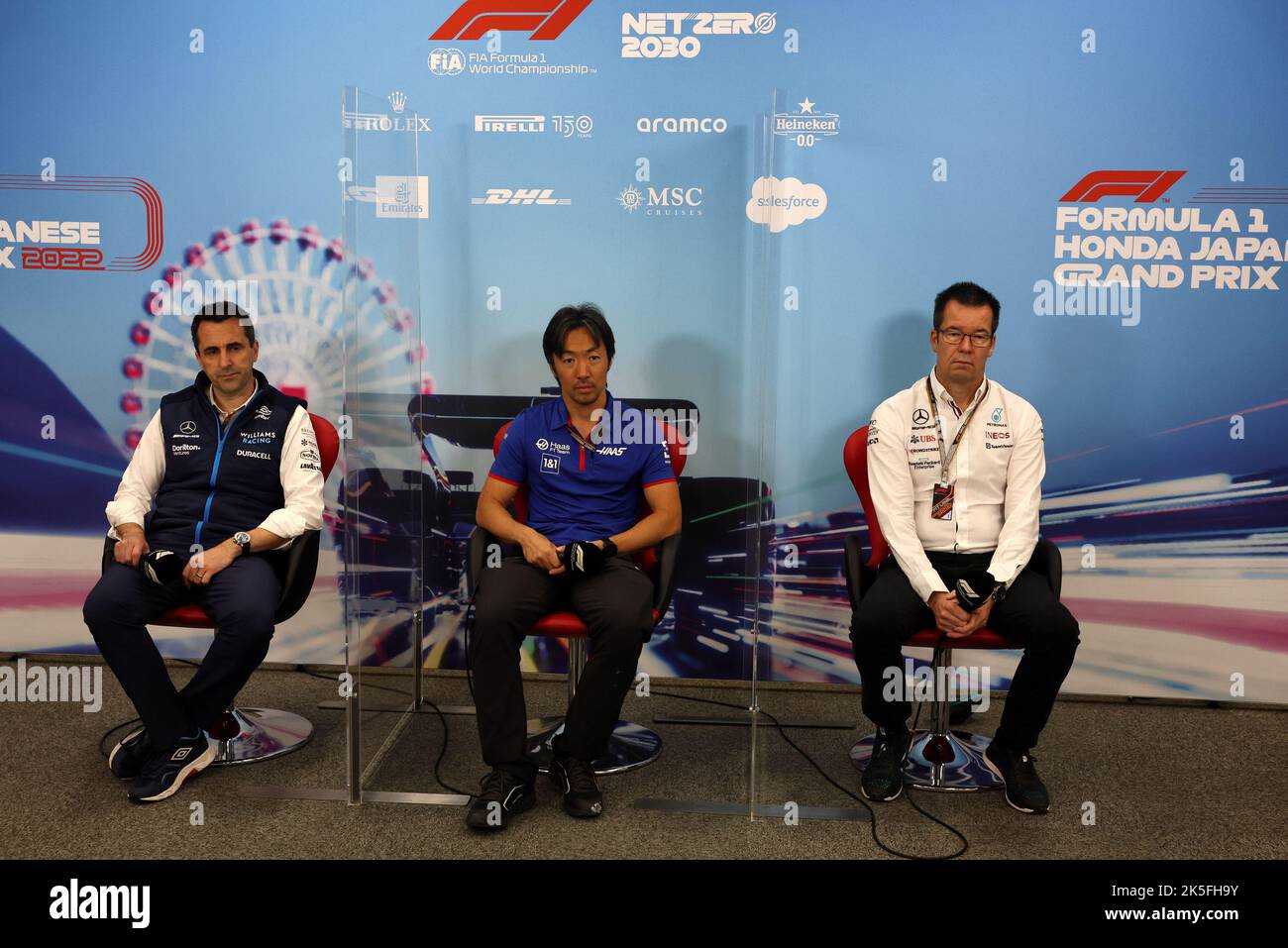 October 8, 2022, Rome, Japan: From left to right: Dave Robson (GBR ...