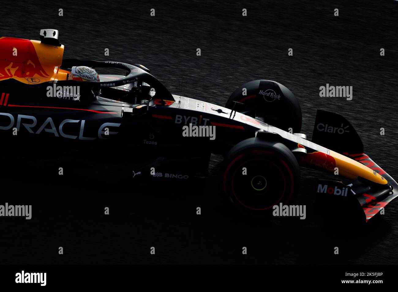 Suzuka, Japan. 08th Oct, 2022. 01 VERSTAPPEN Max (nld), Red Bull Racing RB18, action during the ...