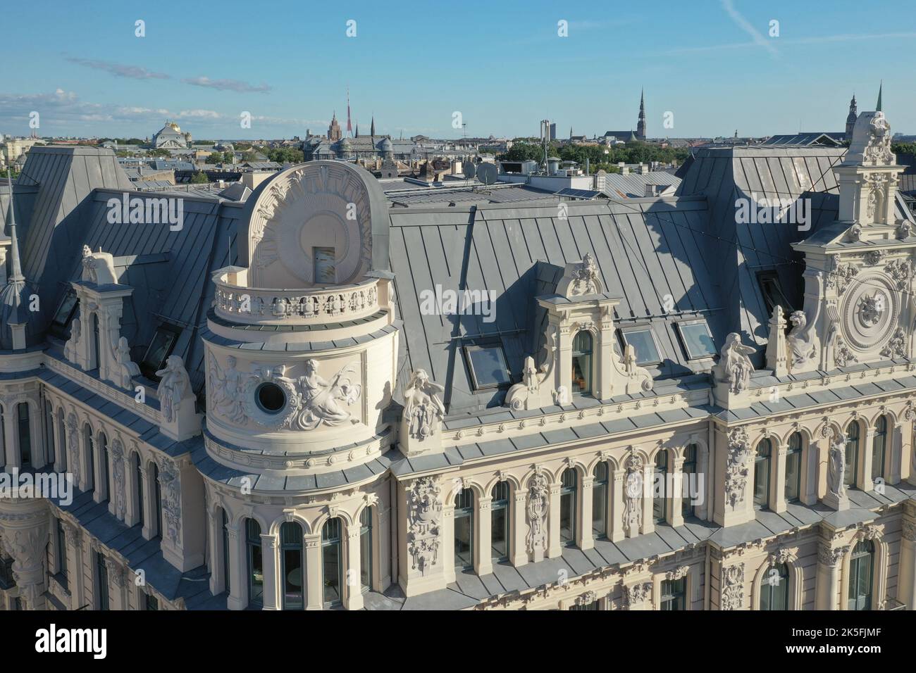 Art Nouveau Building Facade On Alberta Street, Riga Stock Photo - Alamy