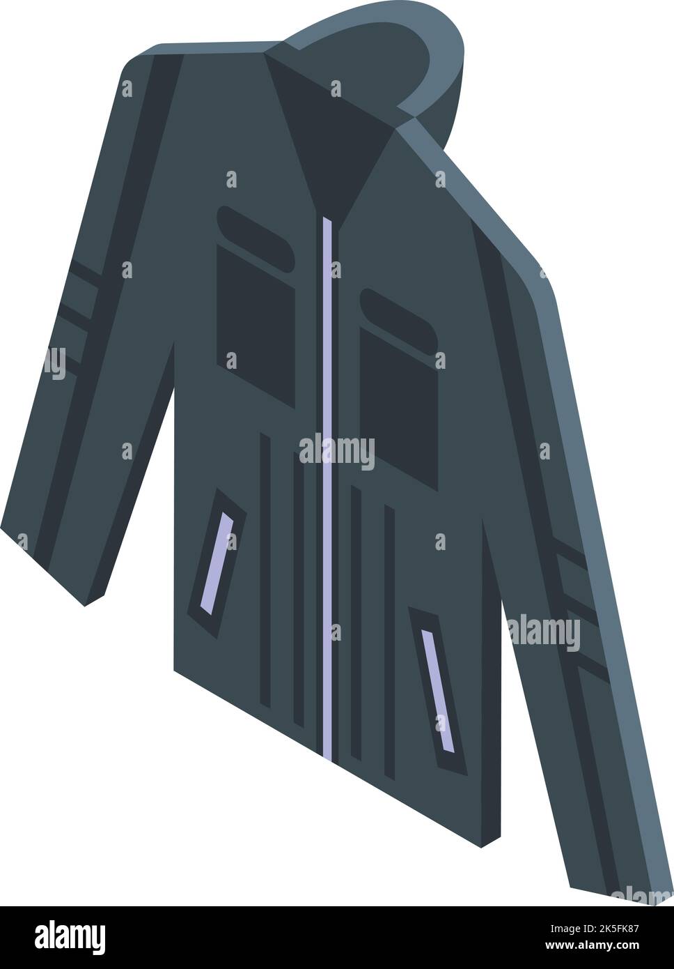 Moto jacket icon isometric vector. Bike equipment. Motor rider Stock ...