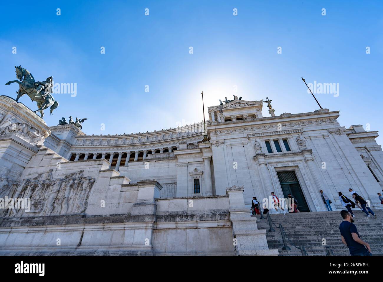 The Victor Emmanuel II Monument, (Altare della Patria or Wedding Cake ...