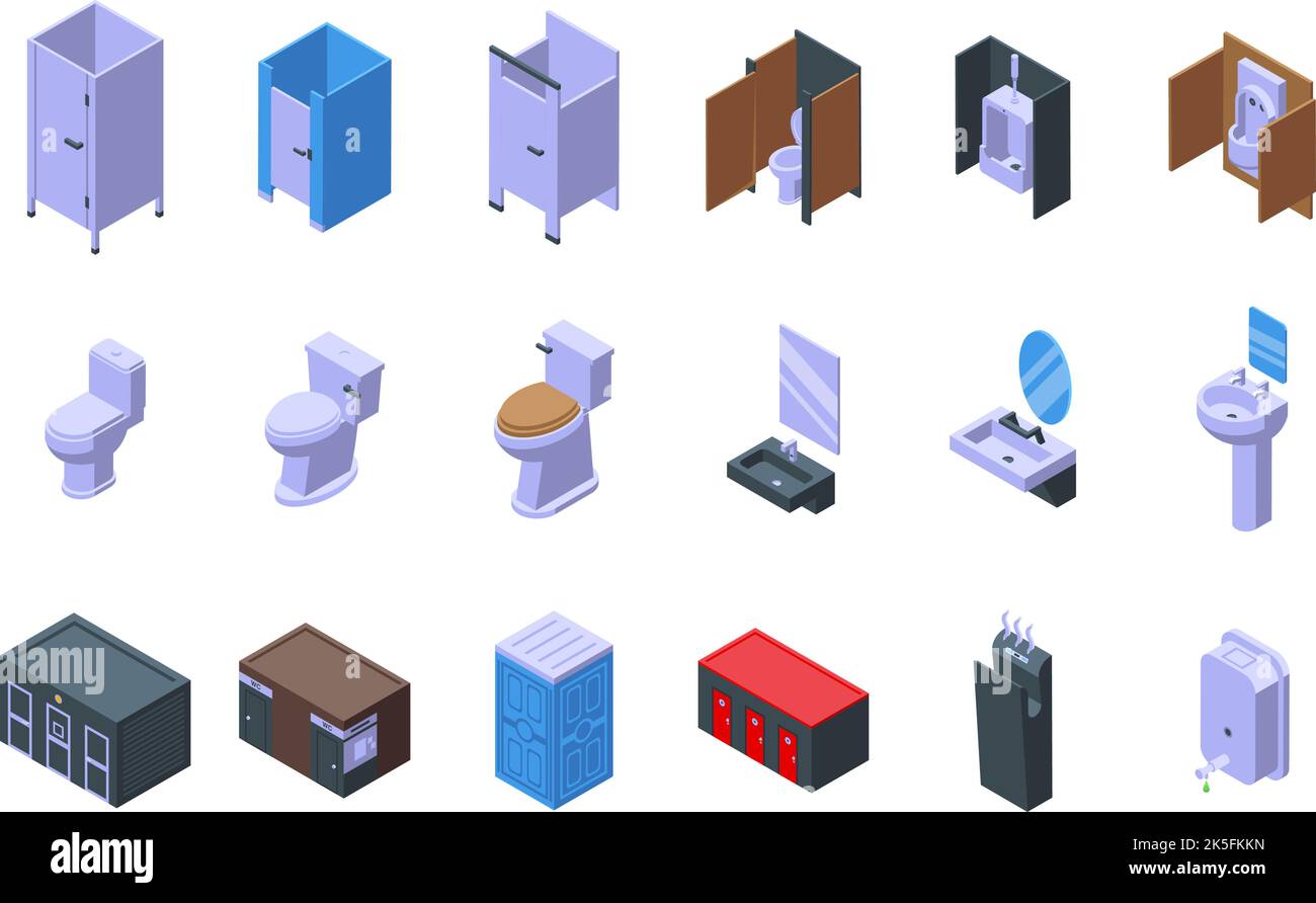 School toilet outside Stock Vector Images - Alamy