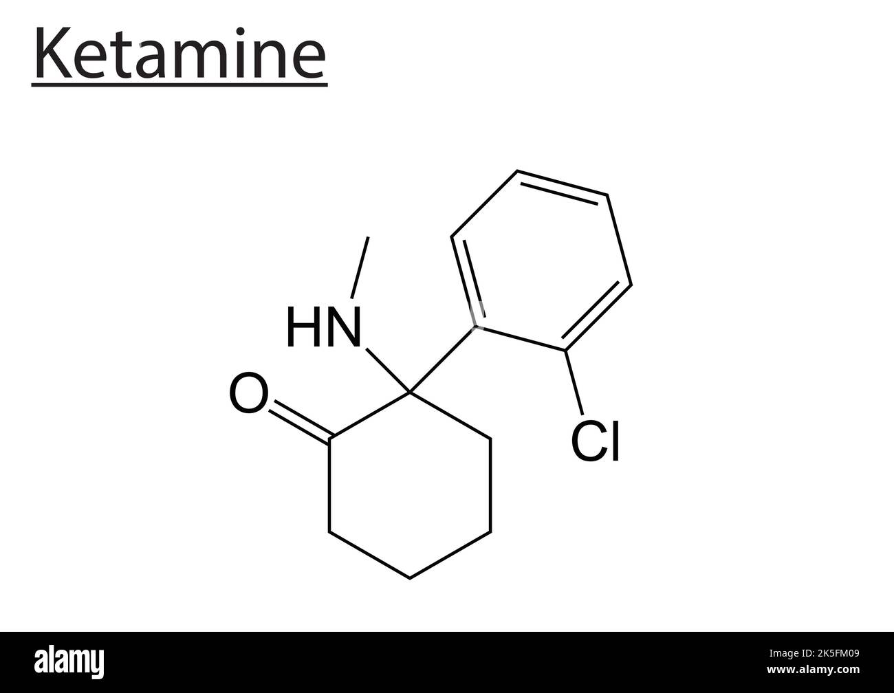 Ketamine Molecule
