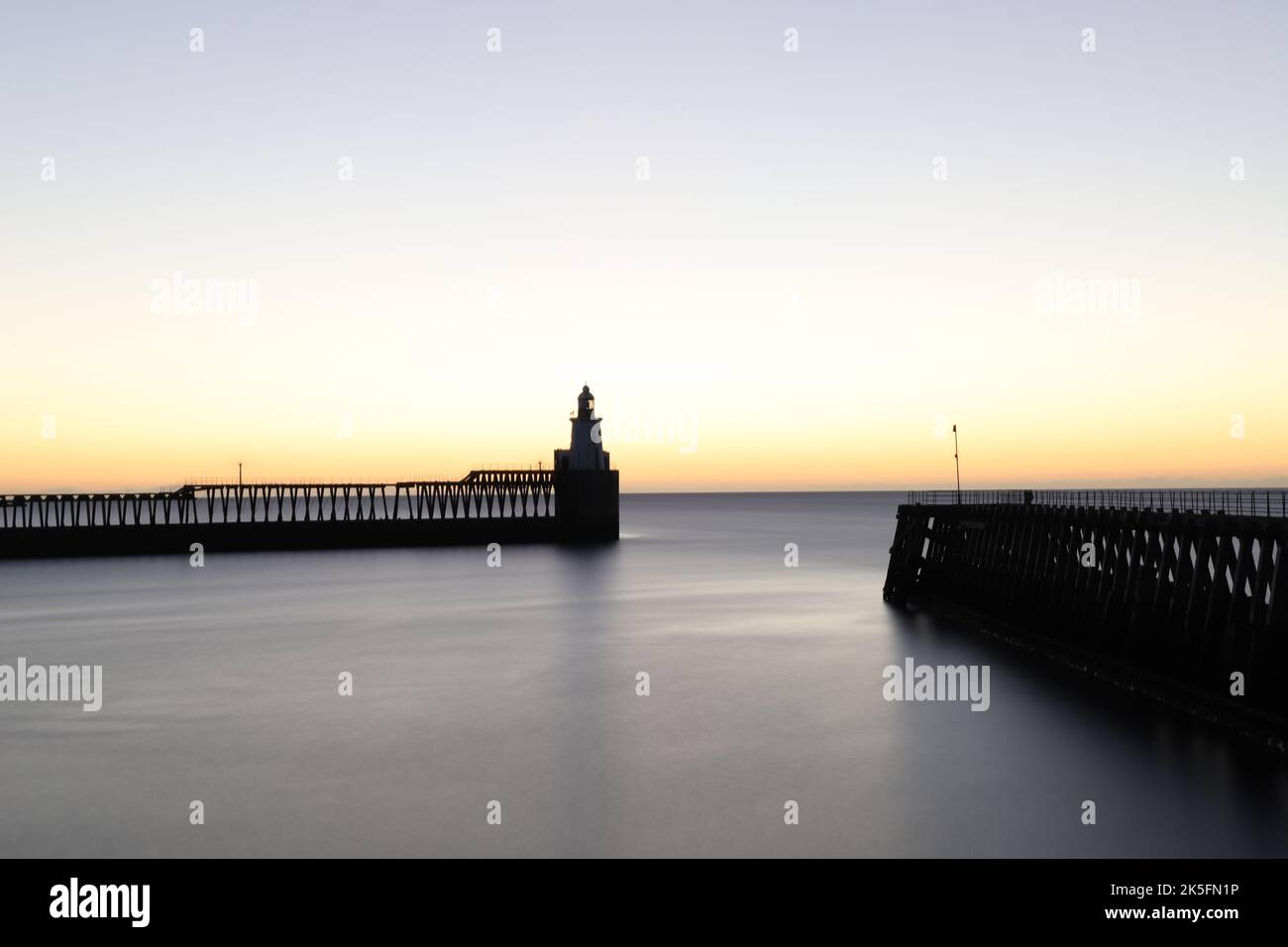 Blyth piers hi-res stock photography and images - Alamy