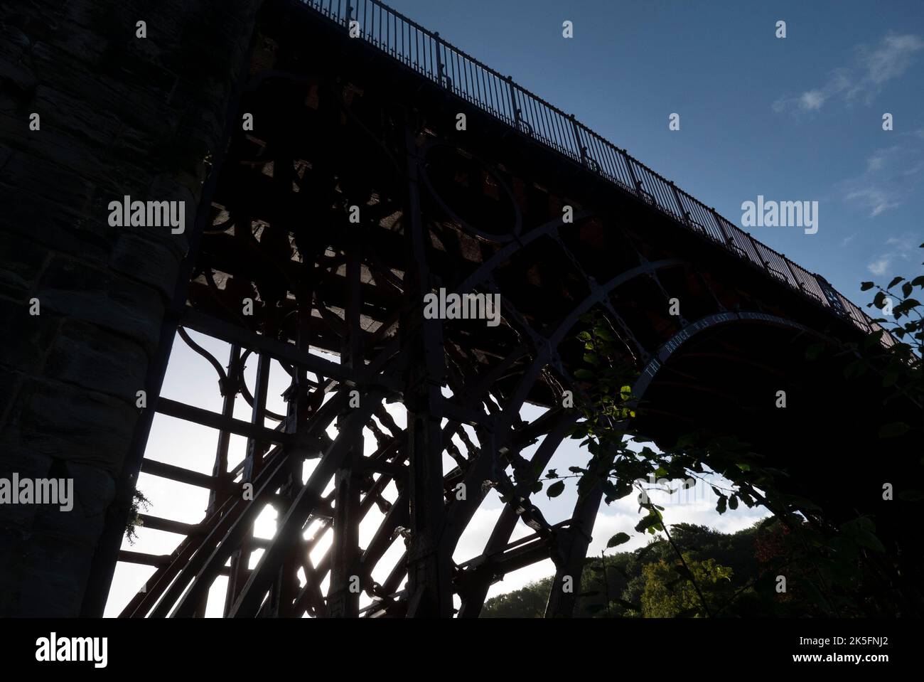The World Heritage Site is Ironbridge, The first iron bridge in the ...