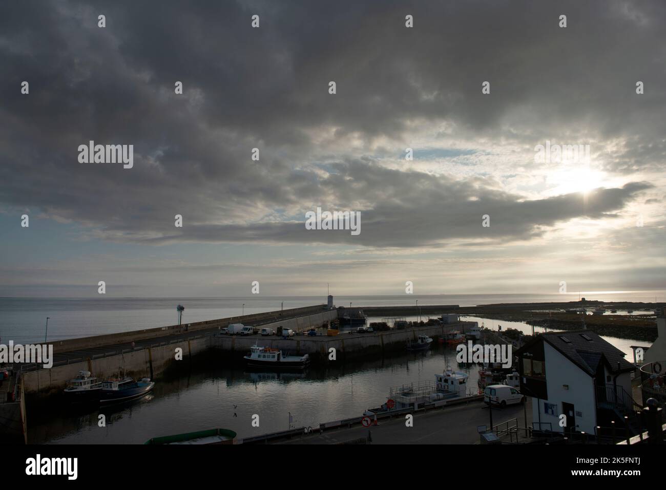 Seahouses is a small port on Northumberland coast.The port is near ...
