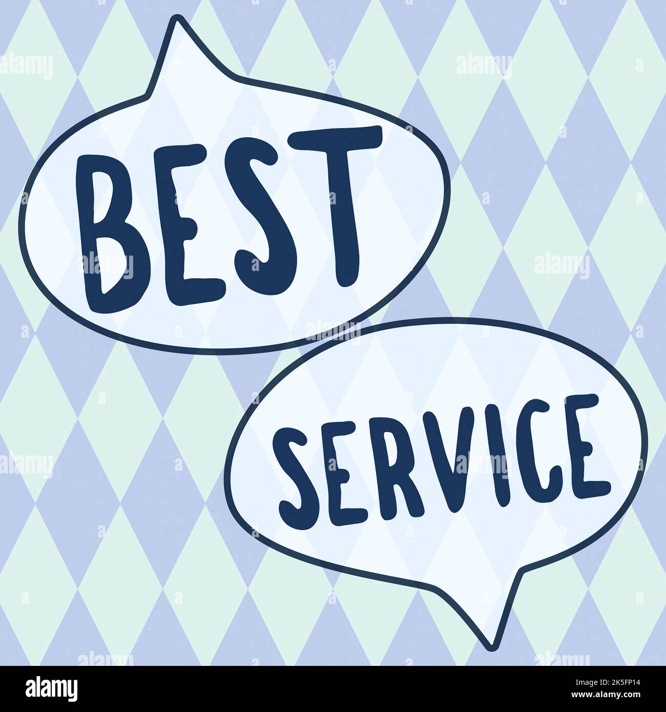 Conceptual caption Best Service. Concept meaning finest reviewed ...