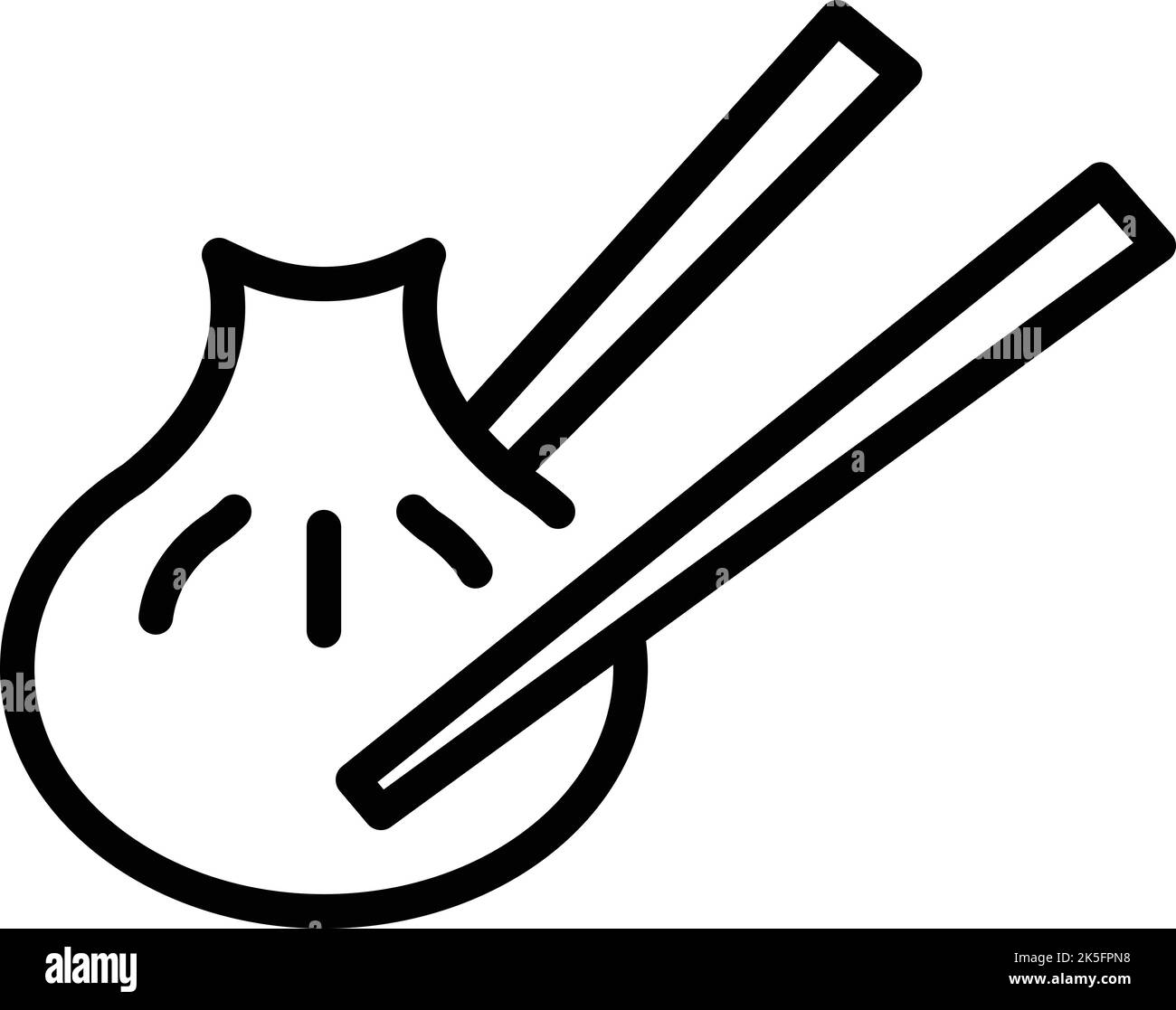 Chinese steamed bao bun Black and White Stock Photos & Images - Alamy