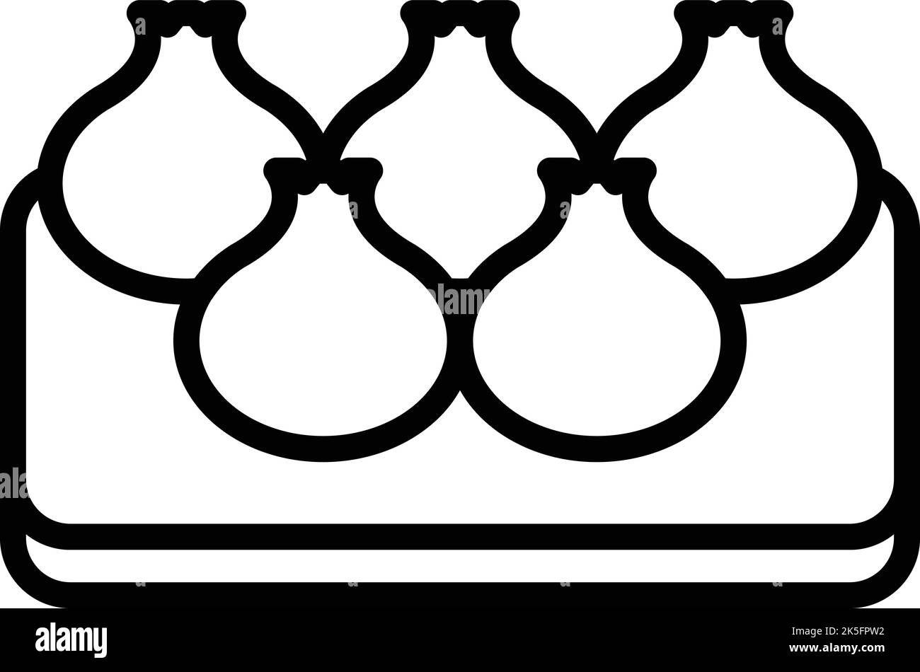 Chinese steamed bao bun Black and White Stock Photos & Images - Alamy