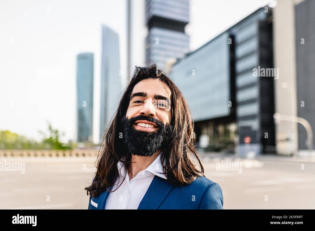 Portrait happy male entrepreneur hi-res stock photography and images ...