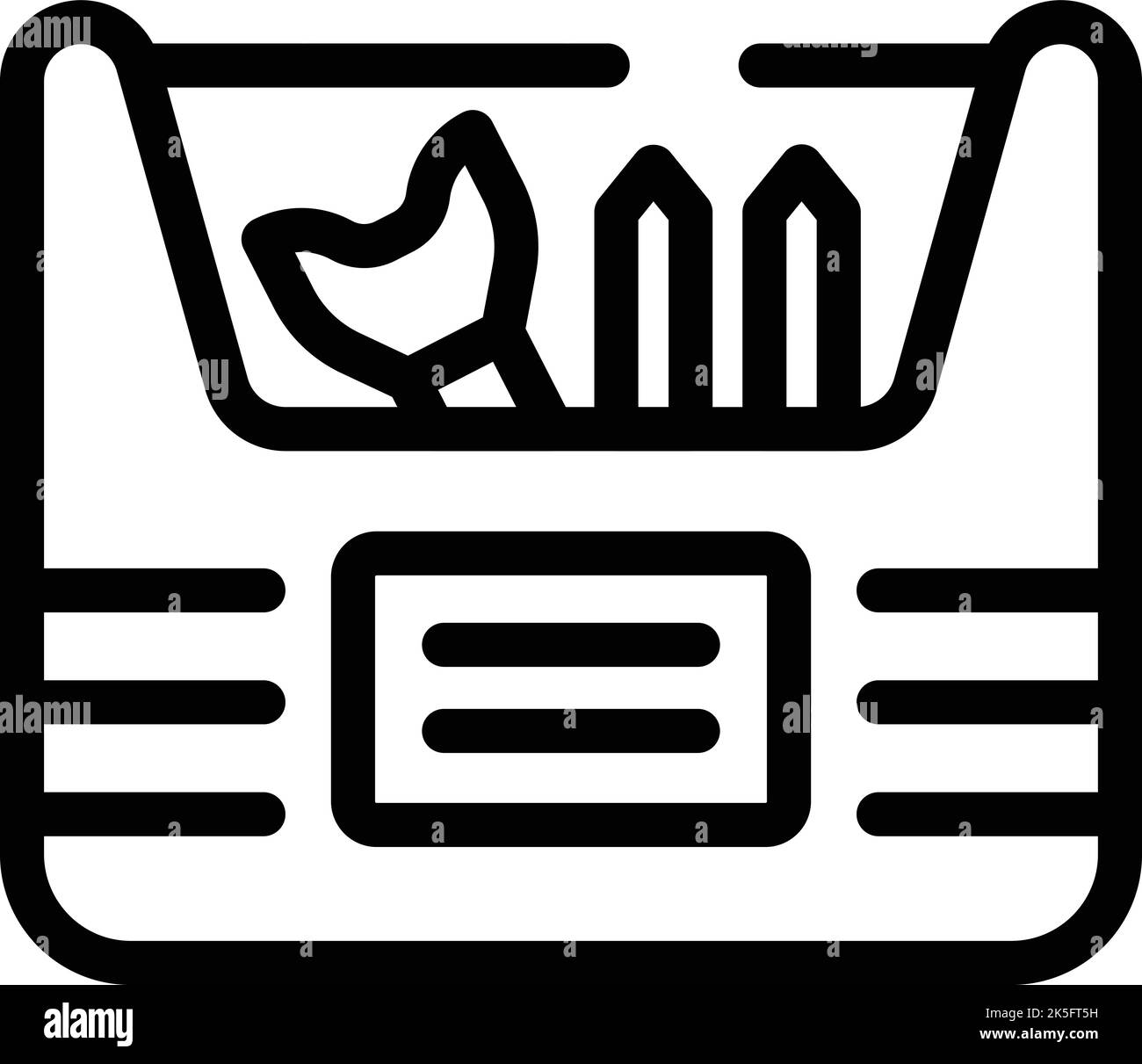 Home toolbox icon outline vector. Tool box. Open kit Stock Vector Image ...
