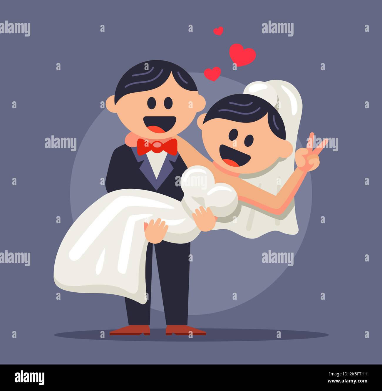 the groom holds his bride in his arms at the wedding ceremony. flat ...