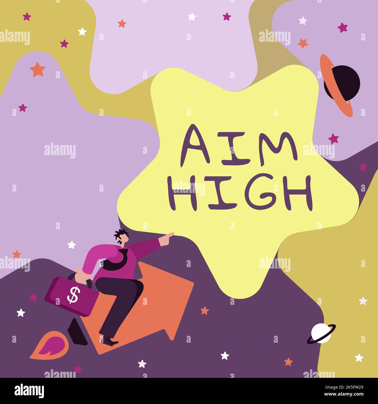 Conceptual display Aim High. Business showcase go for best job school ... Conceptual display Aim High. Business showcase go for best job school ...