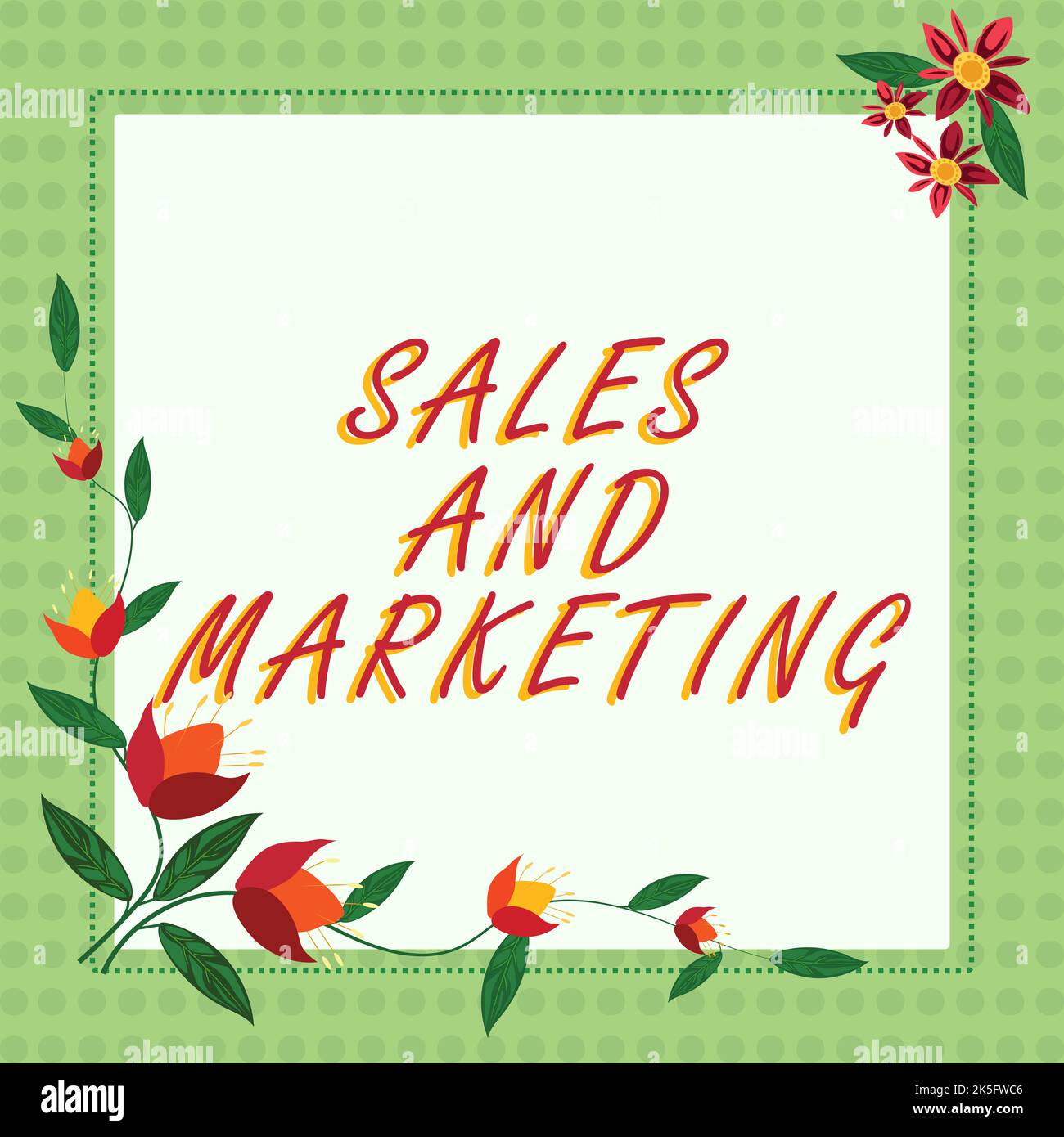 Conceptual caption Sales And Marketing. Internet Concept Business ...